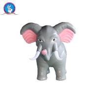 China Large Outdoor PVC Inflatable Elephant Advertising Balloon Custom Color Double Stitching Repair Kit for sale