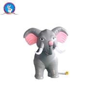 China Large Outdoor PVC Inflatable Elephant Advertising Balloon Custom Color Double Stitching Repair Kit for sale