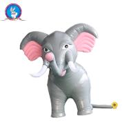 China Large Outdoor PVC Inflatable Elephant Advertising Balloon Custom Color Double Stitching Repair Kit for sale