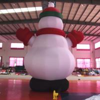 China Customized Christmas Snowman Inflatable 3-30m Outdoor Holiday Decoration with CE Certification for sale