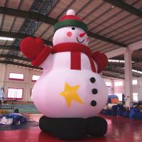 China Customized Christmas Snowman Inflatable 3-30m Outdoor Holiday Decoration with CE Certification for sale