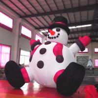 China Customized Christmas Snowman Inflatable 3-30m Outdoor Holiday Decoration with CE Certification for sale