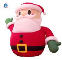 China Custom Inflatable Christmas Santa Cartoon 2m-6m for Events Advertising Festival for sale