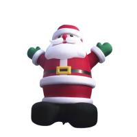 China Customized Christmas Inflatable Santa Claus Decoration 3-30m Height PVC Advertising Promotion for sale