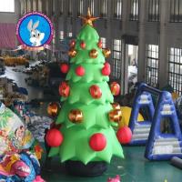 China Custom Inflatable Christmas Tree 6m Height for Events Advertising Durable Oxford Cloth for sale