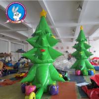 China Custom Inflatable Christmas Tree 6m Height for Events Advertising Durable Oxford Cloth for sale