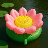 China Inflatable Lotus Flower Decoration Lights Waterproof PVC Tarpaulin Custom Logo Printed for Events Wedding Stage 2m for sale