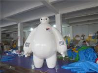 China Custom Inflatable Cartoon Robot Man PVC Advertising Model 4-20m Diameter UV Resistant for sale