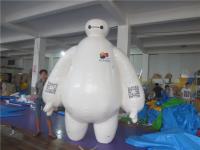 China Custom Inflatable Cartoon Robot Man PVC Advertising Model 4-20m Diameter UV Resistant for sale