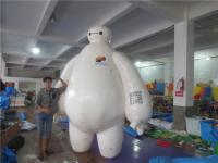 China Custom Inflatable Cartoon Robot Man PVC Advertising Model 4-20m Diameter UV Resistant for sale