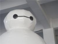 China Custom Inflatable Cartoon Robot Man PVC Advertising Model 4-20m Diameter UV Resistant for sale