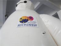 China Custom Inflatable Cartoon Robot Man PVC Advertising Model 4-20m Diameter UV Resistant for sale