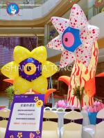 China Commercial Custom Colorful Inflatable Flower with Lights Decoration for Events Advertising 2-3m for sale