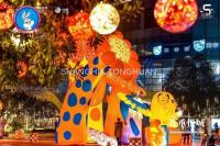 China Commercial Custom Colorful Inflatable Flower with Lights Decoration for Events Advertising 2-3m for sale