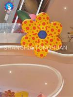 China Custom Inflatable Advertising Display Flower with Lights Decoration for Events Party 2m Height for sale