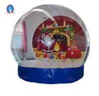 China Glow in the Dark Inflatable Christmas Tree Decoration Custom Size PVC with 3 Year Warranty for sale
