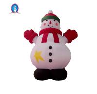 China Glow in the Dark Inflatable Christmas Tree Decoration Custom Size PVC with 3 Year Warranty for sale