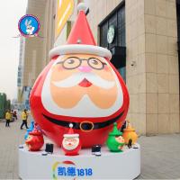 China Glow in the Dark Inflatable Christmas Tree Decoration Custom Size PVC with 3 Year Warranty for sale