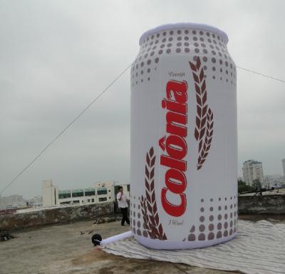 China Custom Inflatable Beer Bottle Model for Advertising Events 1m-20m PVC Tarpaulin for sale