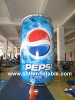 China Custom PVC Inflatable Beverage Bottle Model for Party Event Advertising 1m-20m for sale