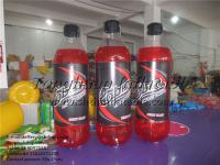 China Custom PVC Inflatable Beverage Bottle Model for Party Event Advertising 1m-20m for sale