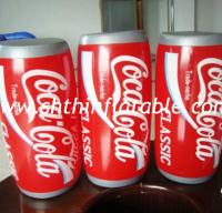 China Custom PVC Inflatable Beverage Bottle Model for Party Event Advertising 1m-20m for sale