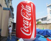 China Custom Inflatable Bottle Can Model 2m to 6m Height for Advertising Events for sale