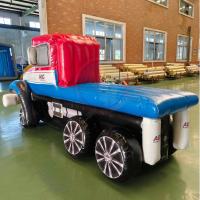 China Custom PVC Inflatable Truck Model Heavy Duty Wind Resistant Advertising Display 2m for sale