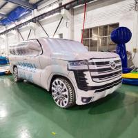 China Custom Inflatable Car Model 3m 5m Giant Vehicle Display with Logo Printing for Brand Promotion for sale