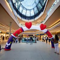 China Inflatable Christmas Arch 4m Span PVC Tarpaulin with CE Blower for Events for sale