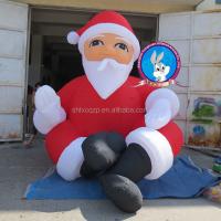China Inflatable Christmas Arch 4m Span PVC Tarpaulin with CE Blower for Events for sale