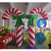 China Inflatable Christmas Arch 4m Span PVC Tarpaulin with CE Blower for Events for sale