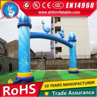 China Inflatable Finish Line Arch 10ft for Advertising Wedding Events Custom Logo for sale
