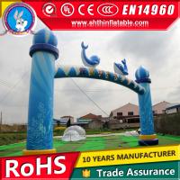 China Inflatable Finish Line Arch 10ft for Advertising Wedding Events Custom Logo for sale