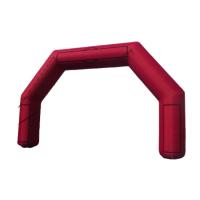 China Custom Inflatable Arch 3m Wide PVC Advertising Entrance for Party Wedding Race Finish Line Decoration for sale