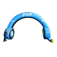 China Custom Inflatable Arch Door 3m to 8m PVC Advertising Arch for Racing Events for sale