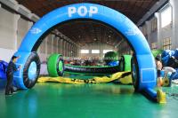 China Custom Inflatable Arch Door 3m to 8m PVC Advertising Arch for Racing Events for sale