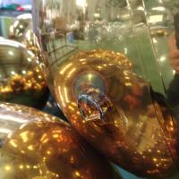 China Custom Giant Inflatable Disco Mirror Ball 1.2m 2m for Party Wedding Mall Decoration for sale