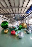 China Custom Giant Inflatable Disco Mirror Ball 1.2m 2m for Party Wedding Mall Decoration for sale