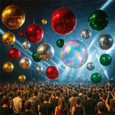 China Custom Inflatable Mirror Ball Giant Disco Ball 1.2m 2m Sizes for Party Wedding Event Decoration for sale