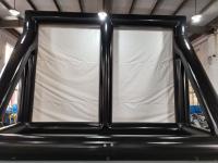 China Inflatable Outdoor Movie Screen 120 inch with AirBlower Storage Bag Easy Set Up Blow up Screen for Backyard Night for sale