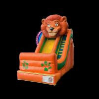 China Custom Color Inflatable Dry Slide 9x4.5x6m Animal Theme Bounce House for Commercial Amusement Park for sale