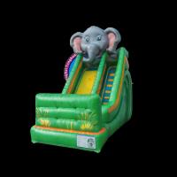 China Custom Color Inflatable Dry Slide 9x4.5x6m Animal Theme Bounce House for Commercial Amusement Park for sale