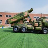 China Custom Inflatable Helicopter Decoy for Field Training Simulation and Tactical Display 2m for sale