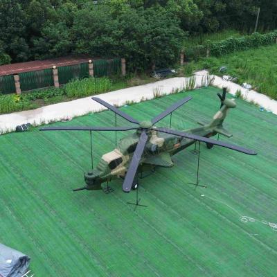 China Large Inflatable Training Target Helicopter Structure for Visual Simulation and Outdoor Deployment for sale