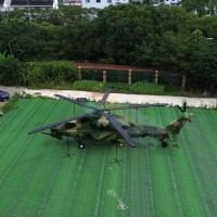 China Large Inflatable Training Target Helicopter Structure for Visual Simulation and Outdoor Deployment for sale