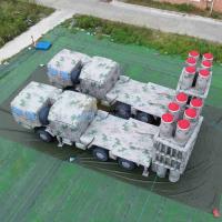 China Outdoor Inflatable Decoy Truck Designed for Temporary Deployment Simulation Display And Tactical Project Environments for sale