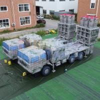 China Outdoor Inflatable Decoy Truck Designed for Temporary Deployment Simulation Display And Tactical Project Environments for sale