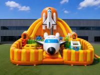 China Large Custom Inflatable Amusement Park 10m x 8m Commercial Outdoor Playground for Events for sale