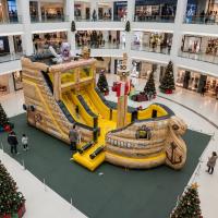 China Pirate Ship Inflatable Amusement Park Commercial Playground Large Slide Bounce Castle Custom Theme Design Mall Event Rental Equipment for sale